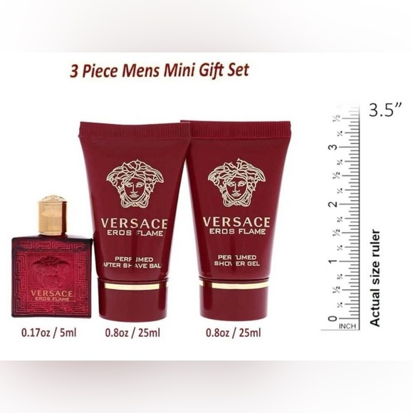 Versace | Grooming | Versace Eros Flame Mens Boxed Gift Set | Poshmark